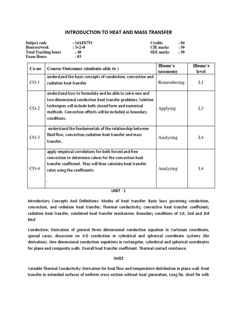 HMT | PDF | Heat Transfer | Thermal Conduction HMT | PDF | Heat Transfer | Thermal Conduction