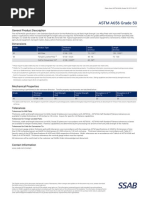ASTM A570 Steel, Grade 50 | PDF | Steel | Ultimate Tensile Strength