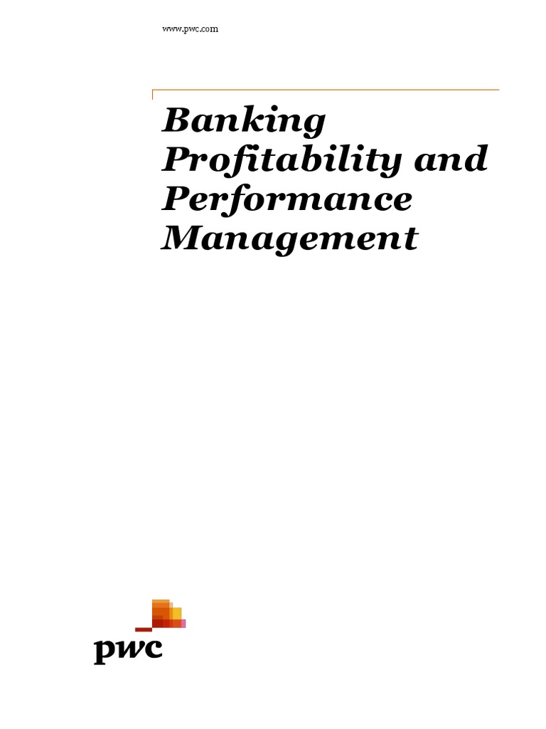 Banking Profitability | PDF | Pricewaterhouse Coopers | Banks