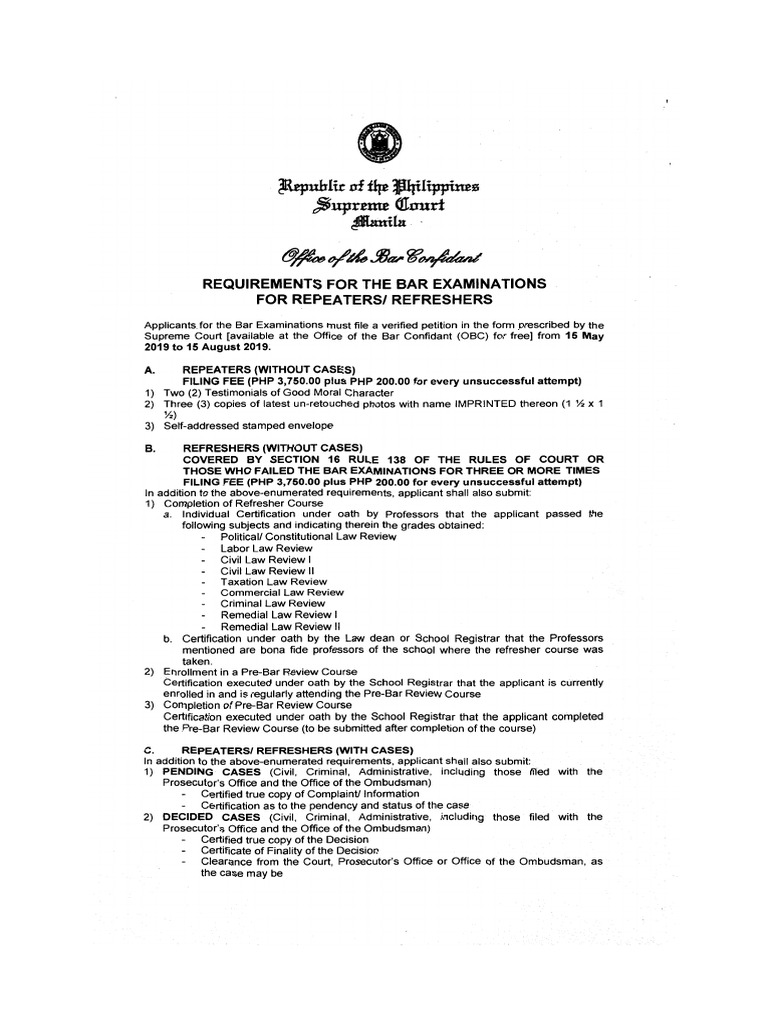 Bar Petition | PDF | Prosecutor | Oath Of Office