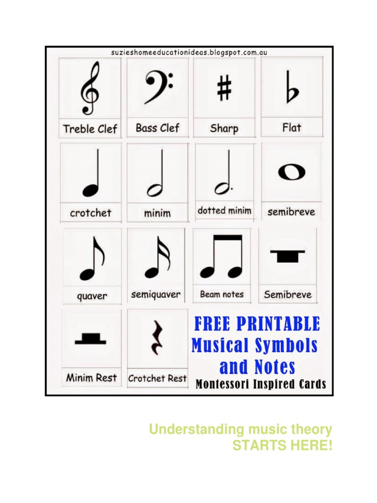 Musical Notes | PDF | Notation | Music Theory