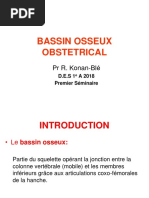 Bassin Obstetrical | PDF | Bassin (anatomie) | Appareil locomoteur