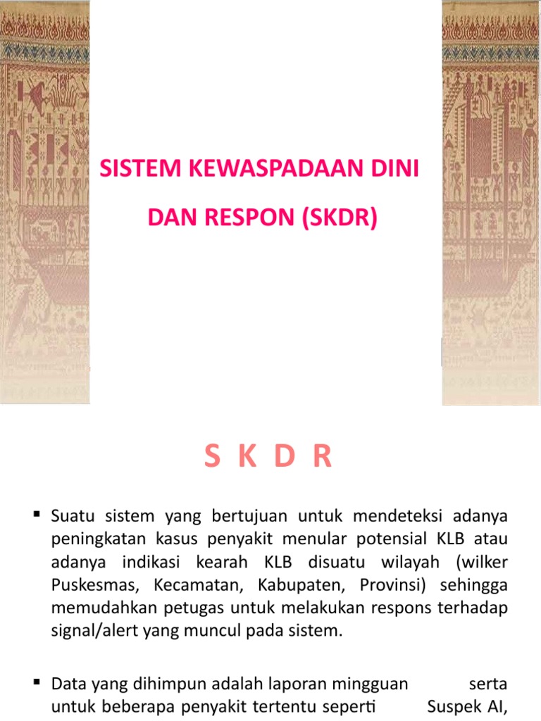 Materi SKDR | PDF