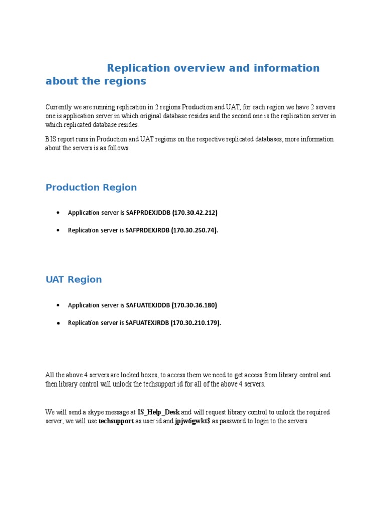 Replication Process Overview | PDF | Databases | Server (Computing)