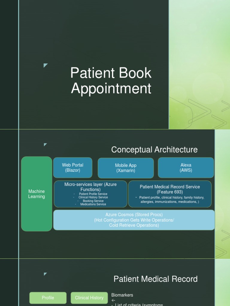 Patient Book Appointment | PDF