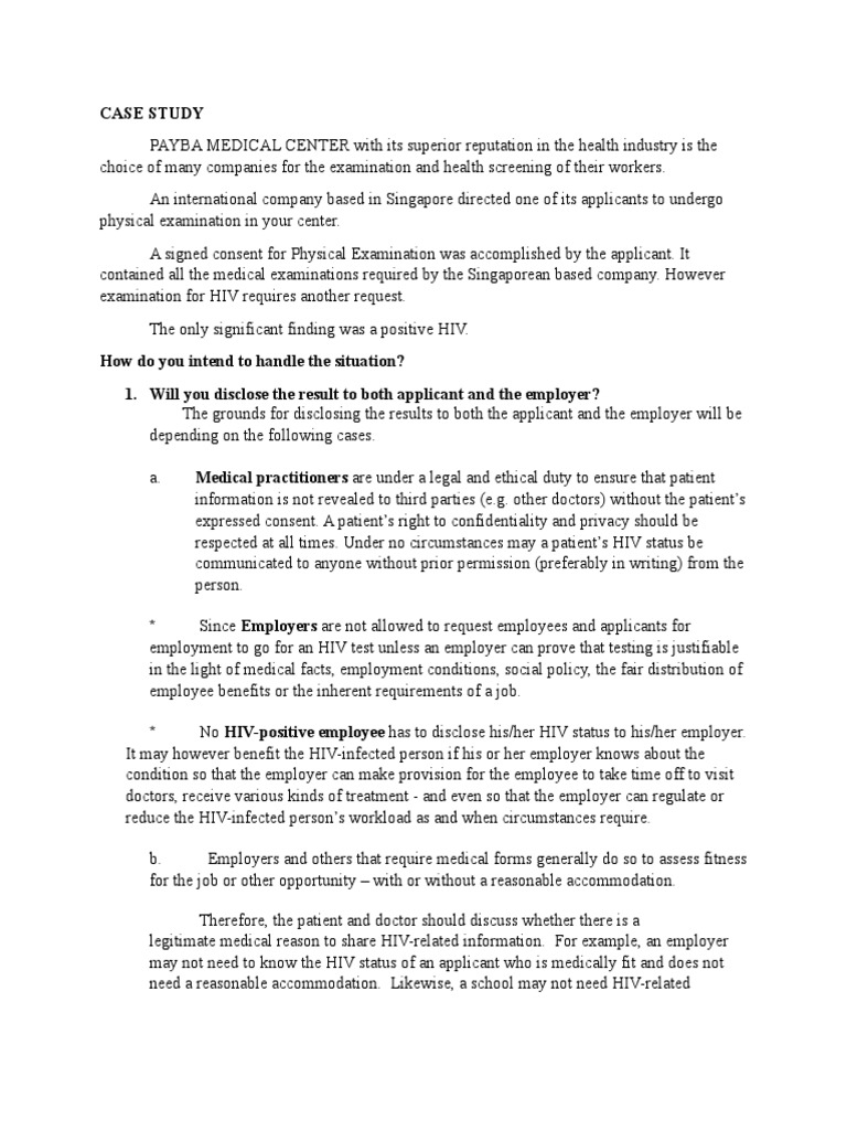Case Study Pcu Manila Hiv | PDF | Diagnosis Of Hiv/Aids | Hiv/Aids
