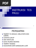 Panduan Skoring Tes Pauli | PDF