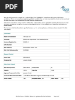 Static Equipment Installation ITP | PDF