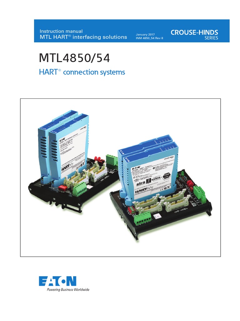 HART® Connection Systems: MTL Hart Interfacing Solutions | Download ...