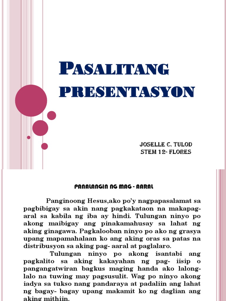 7.) TULOD (Textula) | PDF
