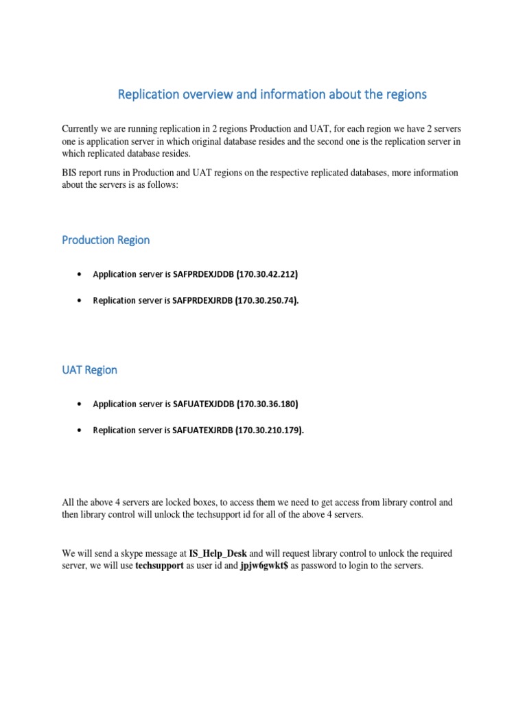 Replication Process Overview | PDF | Databases | Server (Computing)