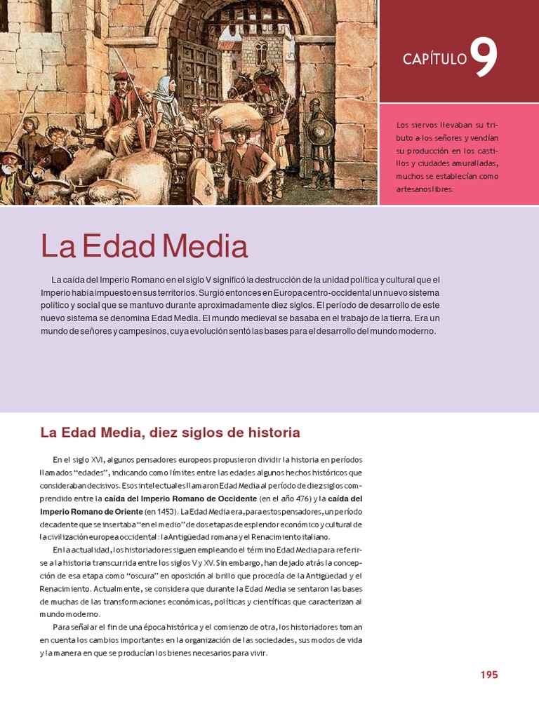 Historia de la Edad Media: Feudalismo y Cambio | PDF | Pueblos ...