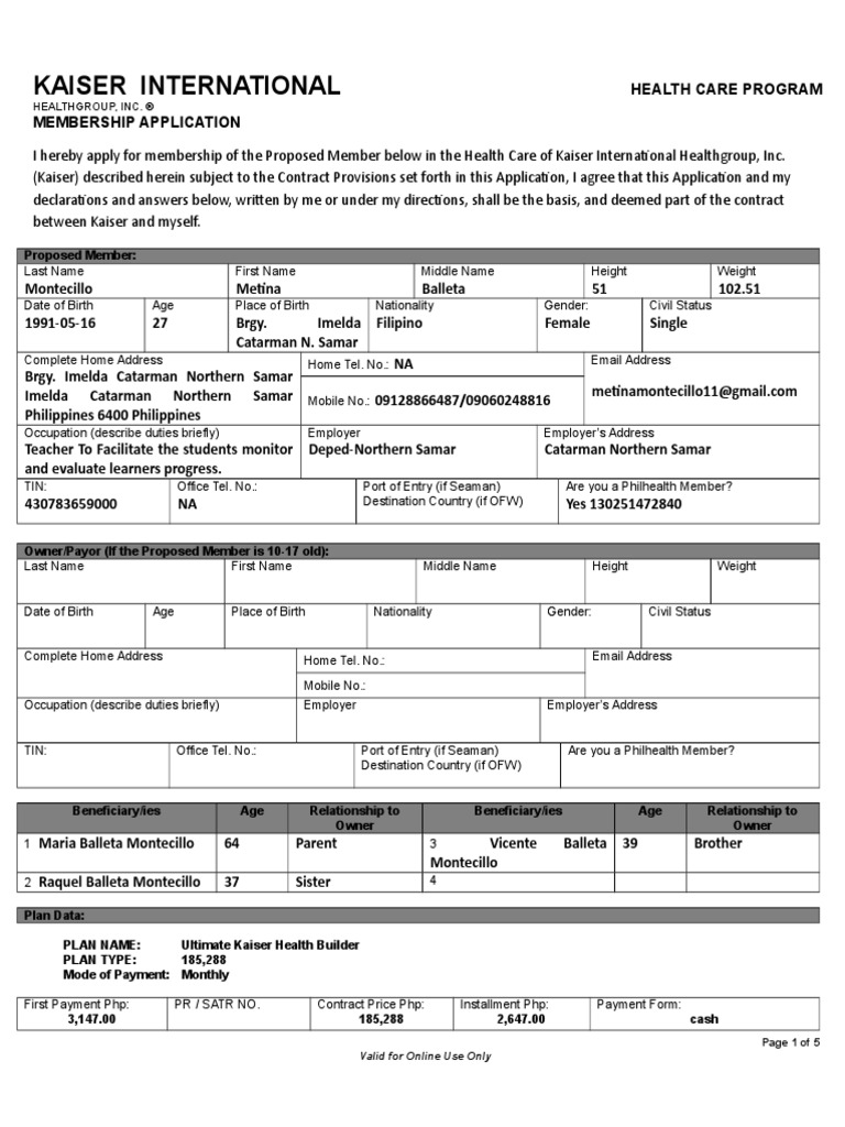 Kaiser International: Healthgroup, Inc. ® | PDF | Hiv/Aids | Health Care