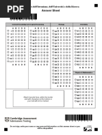 Esempio Di Prova English TOlC-I | PDF | Fat | Coconut