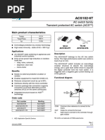 Minicas: Minicas Ii - Technical Data: Description | PDF | Relay | Switch