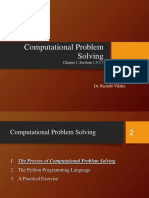 PROBLEM SOLVING USING PYTHON Unit 1 MADRAS UNIVERSITY SYLLABUS | PDF ...