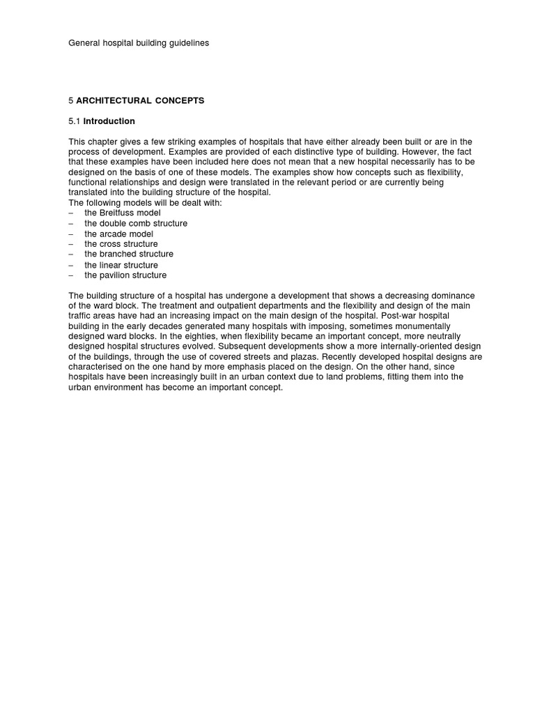 Hospital Concept Design | PDF | Hospital | Patient