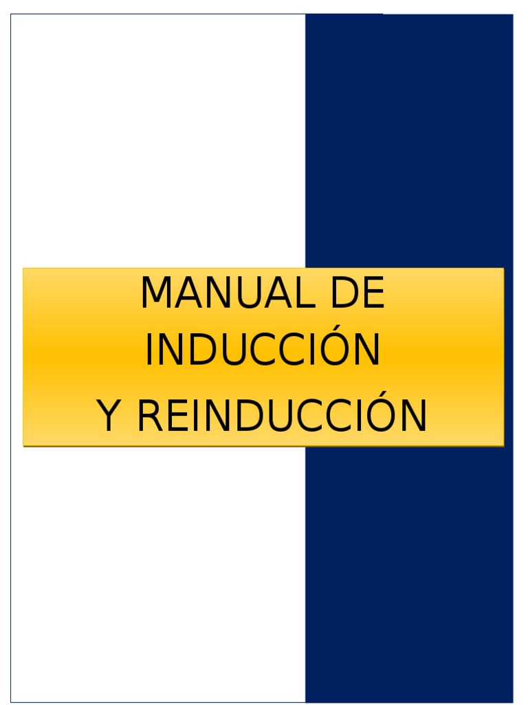 Manual de Induccion | PDF | Razonamiento inductivo | Business