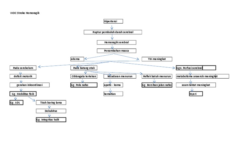 Woc Stroke Hemoragik | PDF