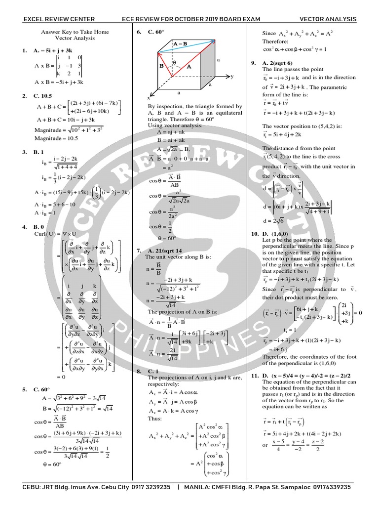 TH Solution Vector Analysis | PDF | Physics | Geometry