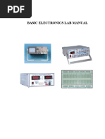 CRO Controls From The Front Panel | PDF | Phase (Waves) | Amplitude