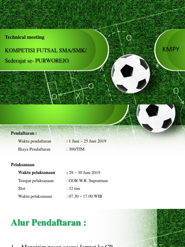 Presentasi TM Kompetisi Futsal | PDF