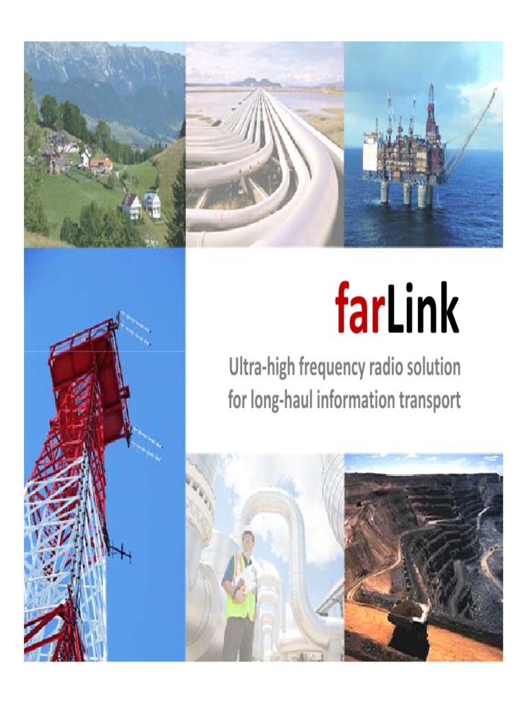 Ultra-High Frequency Radio Solution Ultra-High Frequency Radio Solution ...