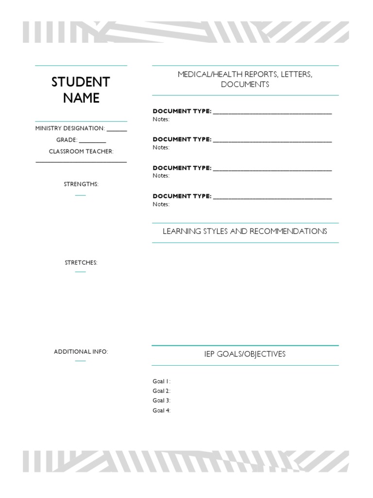File Review Template | PDF