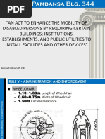 PWD Facilities: Requirements and Standards | PDF | Disability ...