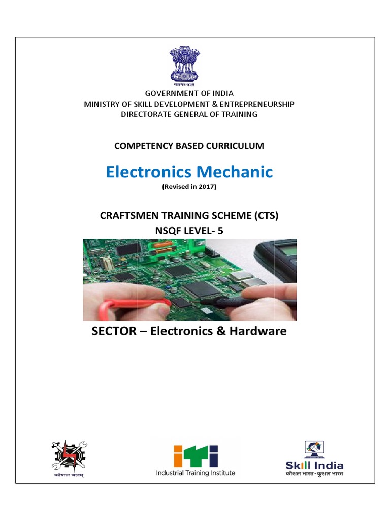 Syllabus For Electronics Mechanic Trade | PDF | Antenna (Radio ...