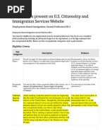NIW Reference Letter Guidelines | PDF