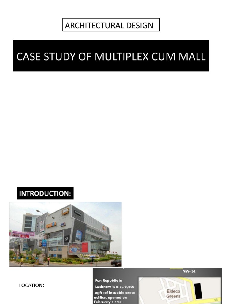 Case Study of Fun Mall Lucknow | PDF