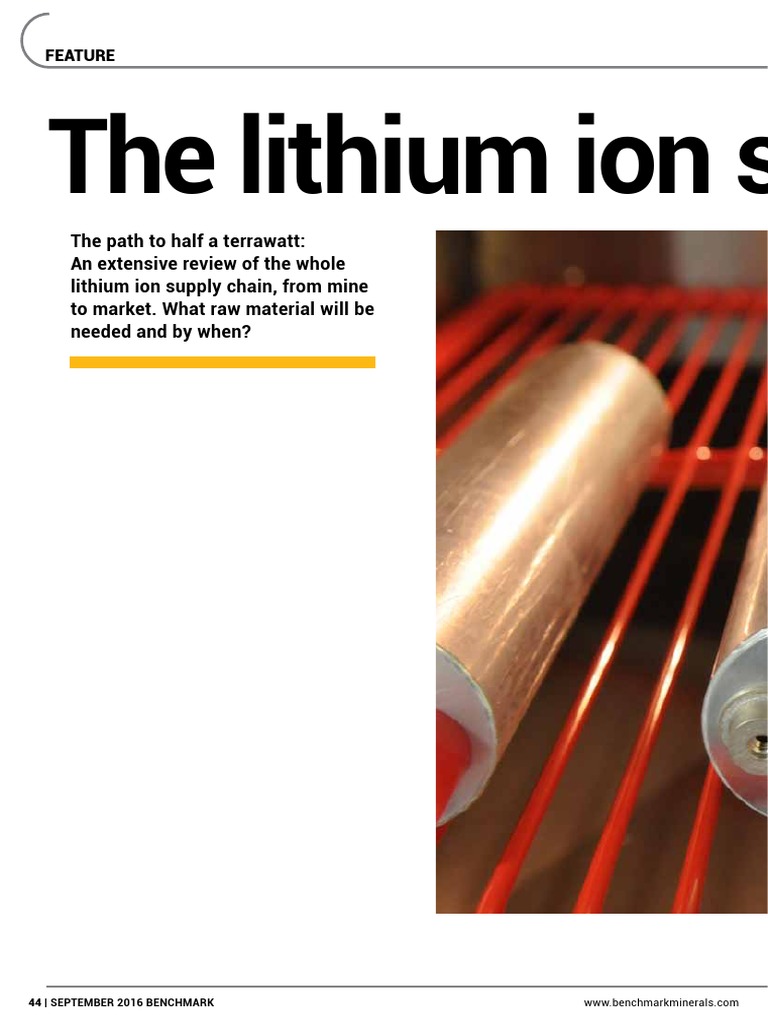 Distribution Lithium Ion Supply Chain | Download Free PDF | Lithium Ion ...