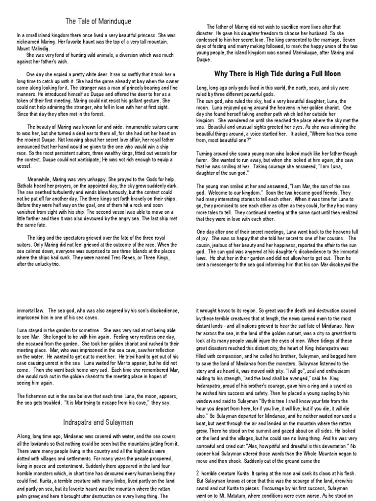 Grade 7 Stories | PDF | Nature