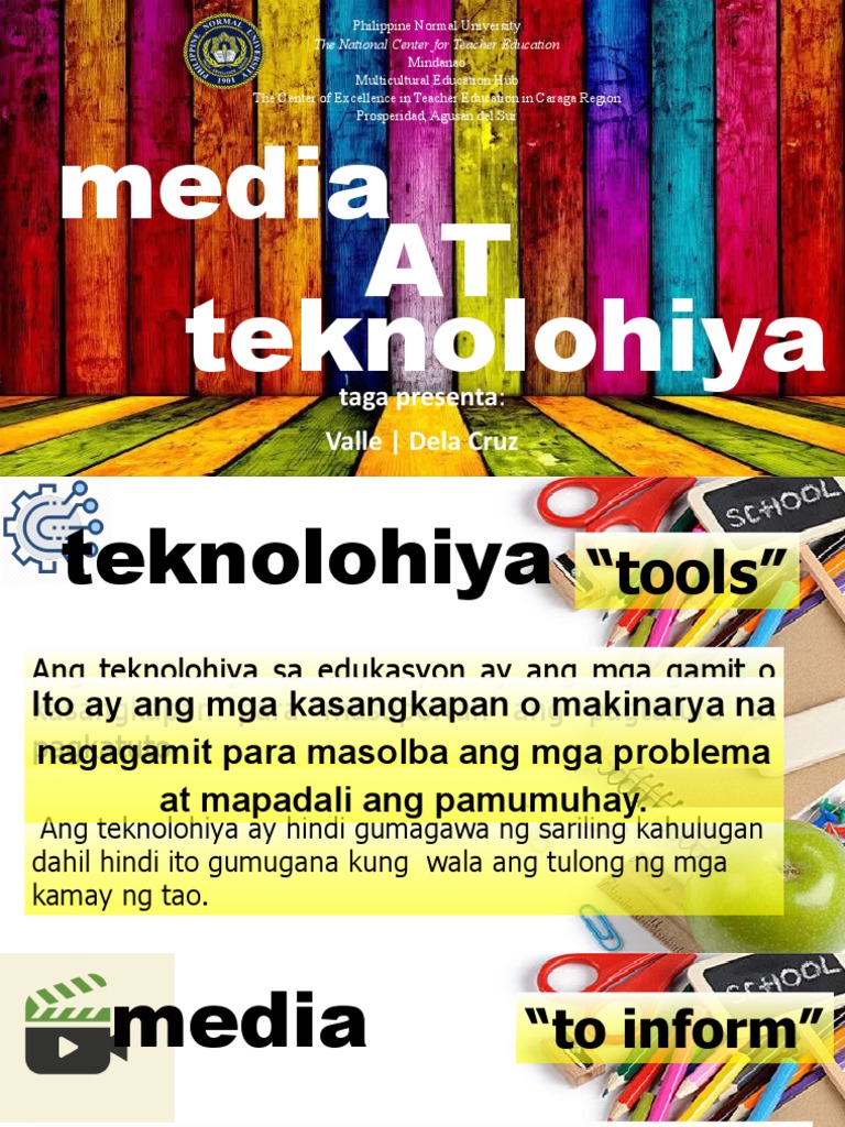 1.Midya at Teknolohiya