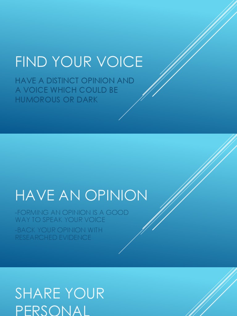 Column Writing Tips | PDF