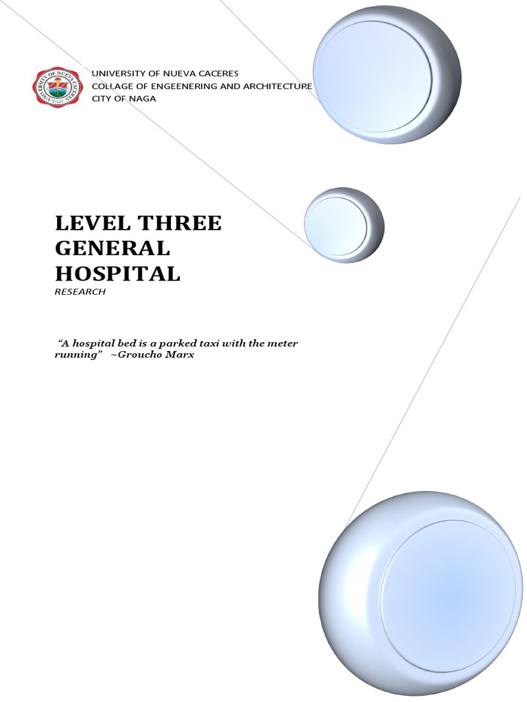 Level Three General Hospital | PDF | Hospital | Building Code