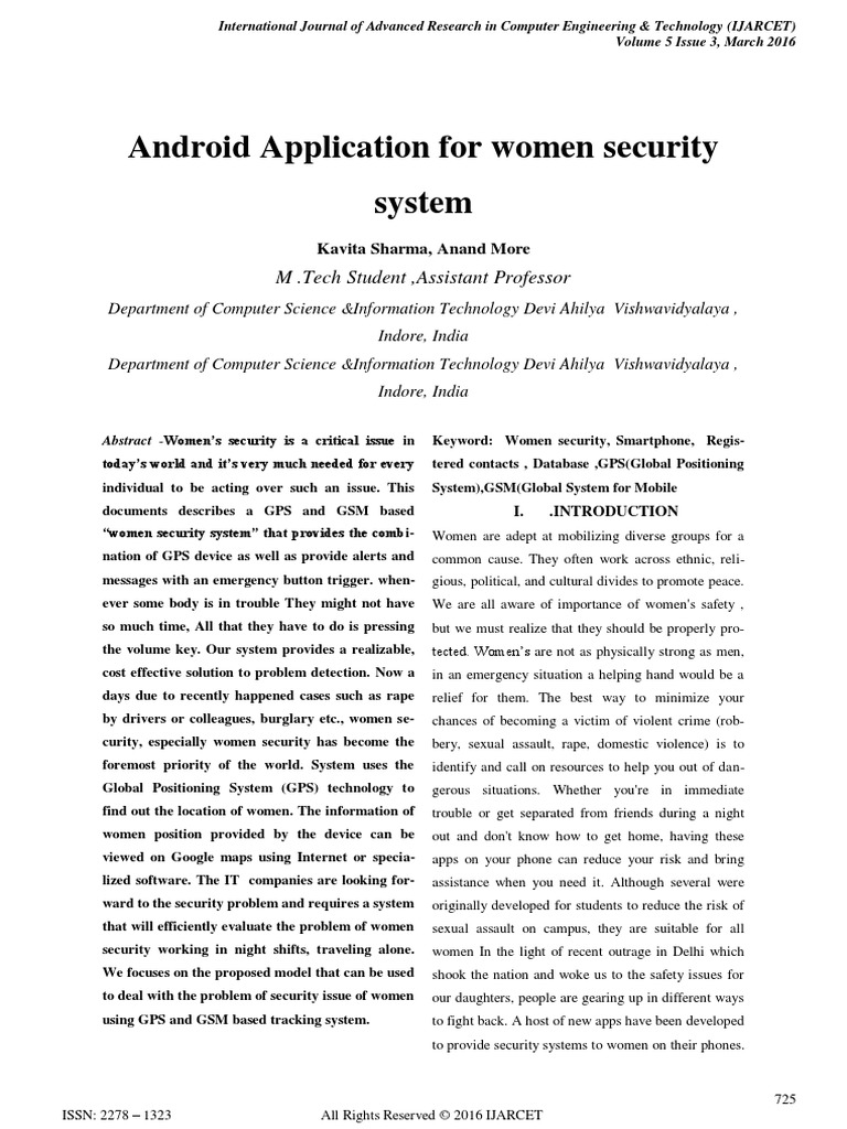 Ijarcet Vol 5 Issue 3 725 729 PDF | Download Free PDF | Android ...