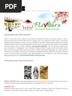 Konkani Names for Common Fish | PDF | Poetry