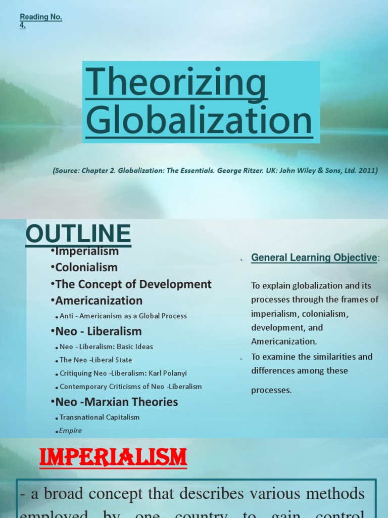 4 Theorizing Globalization | PDF | Colonialism | Imperialism