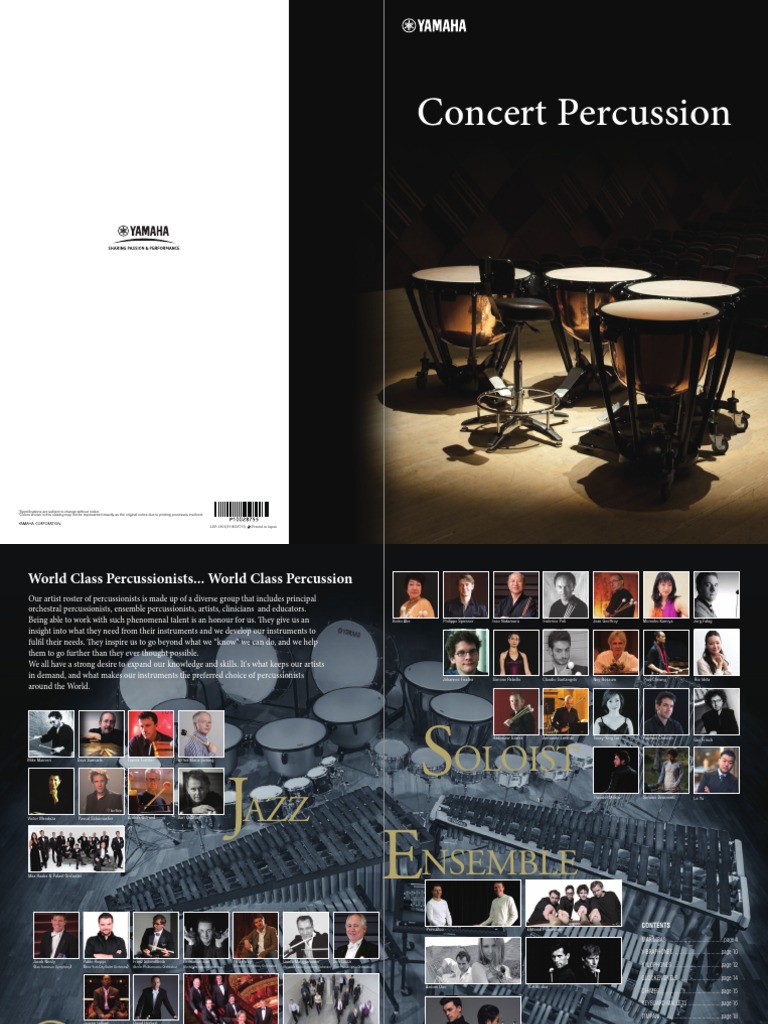 Conert Percussion LEP 1801 PDF | PDF | Percussion Instruments | Music ...