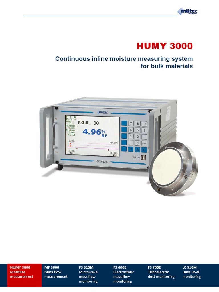 Humy 3000 Brochure | PDF | Relay | Power Supply