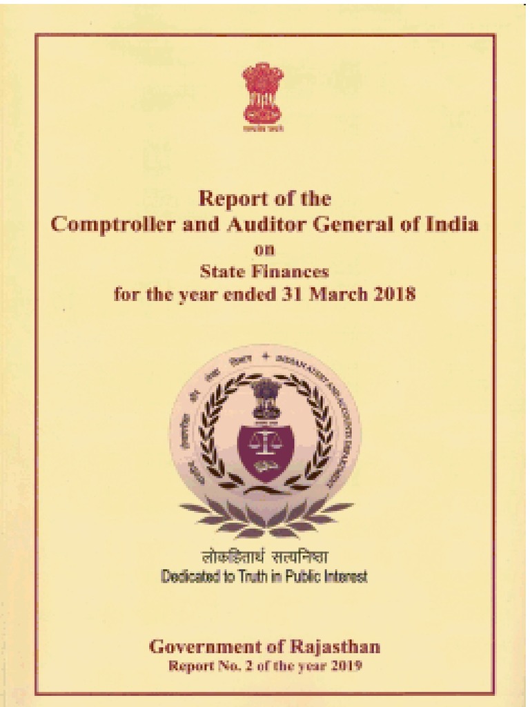 Cag Report | PDF | Government Budget Balance | Gross Domestic Product