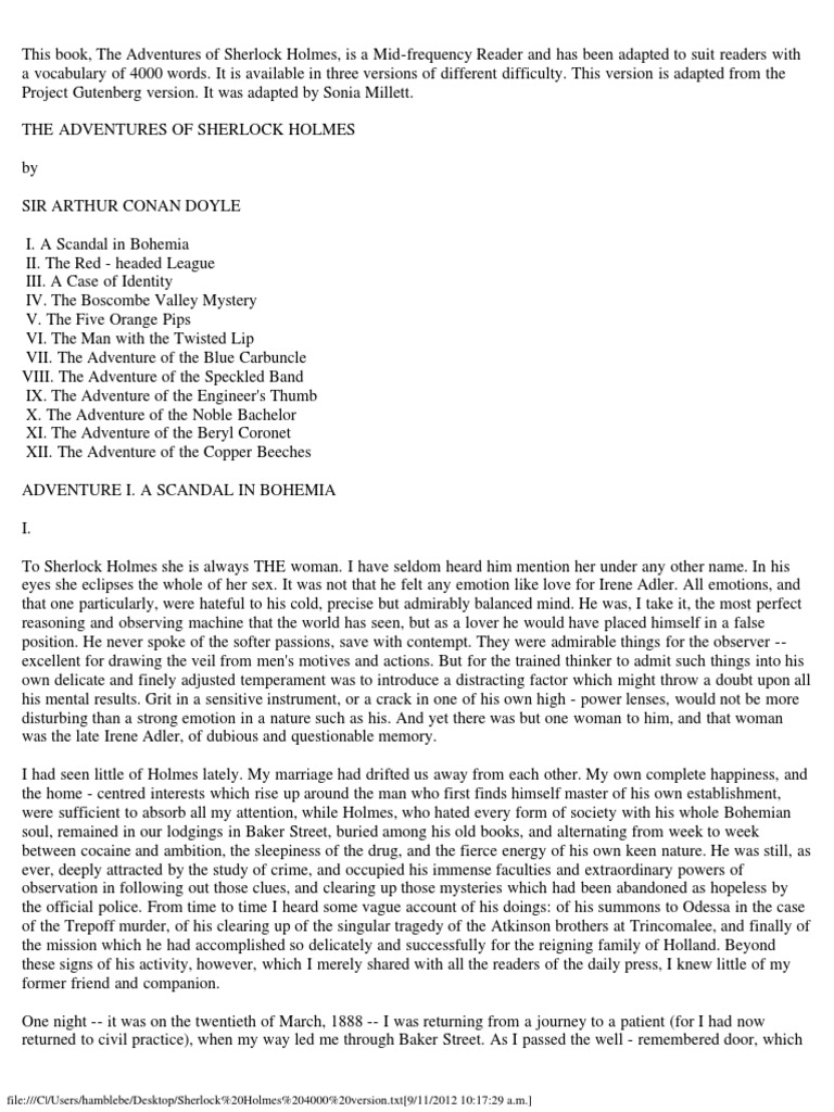 Graded Readers by David R. Hill | Download Free PDF | Sherlock Holmes ...