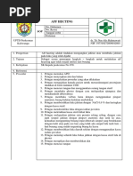 Sop Perawatan Luka | PDF