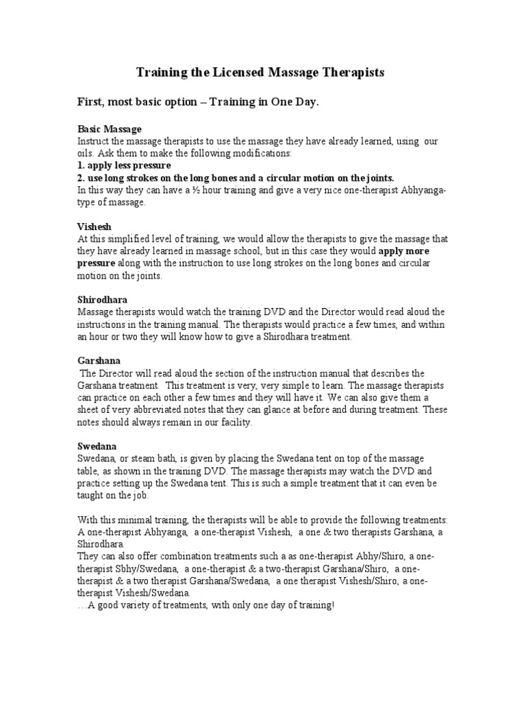 LMT Training Schedule 05.05 | PDF | Massage | Therapy