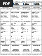 HBL Bank Deposit Slip For Main Campus | PDF