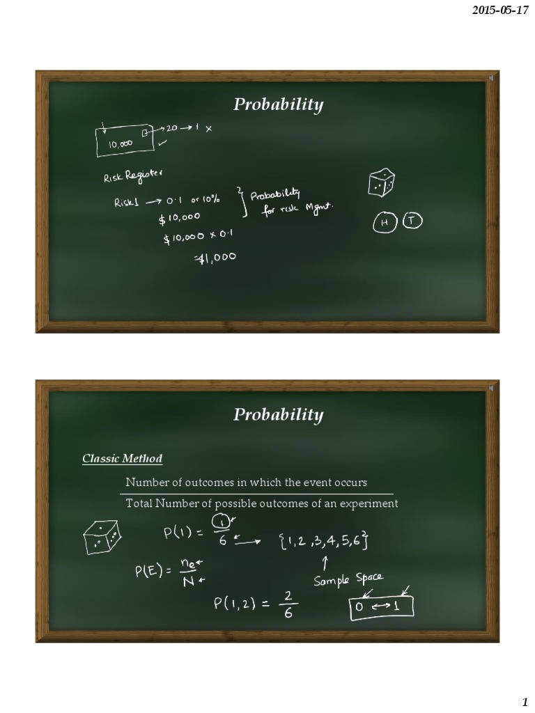 Probability Joint File | PDF | Probability | Expected Value