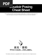 Boudoir Posing Cheat Sheet | PDF
