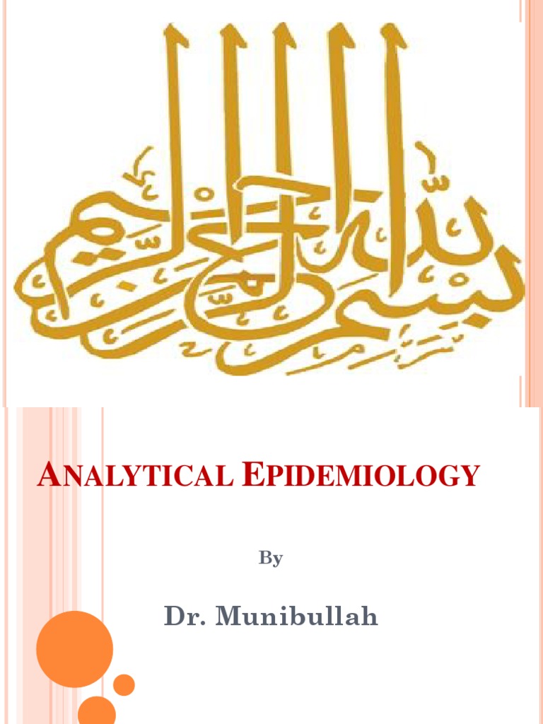 4 - Analytical Epidemiology | PDF | Cohort Study | Epidemiology